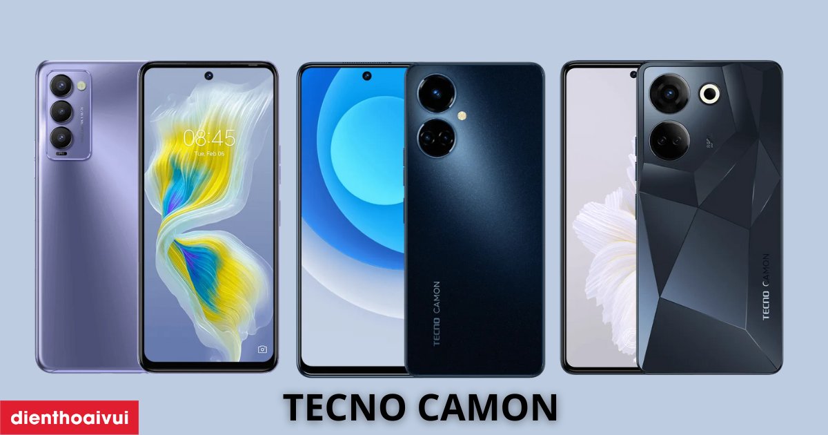 Điện thoại Tecno CAMON Series 5G giá rẻ | Hàng chính hãng