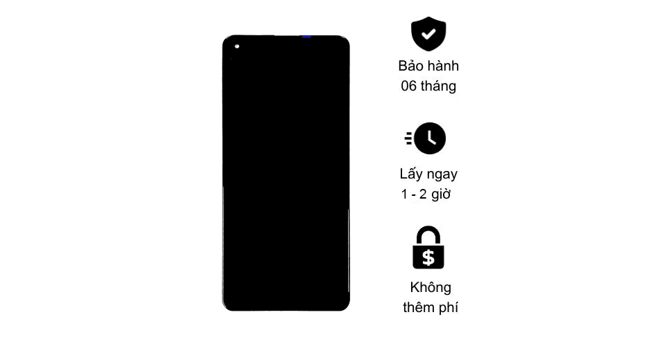 Thay màn hình Oppo A76 chính hãng GENA loại Pro giá rẻ 2026