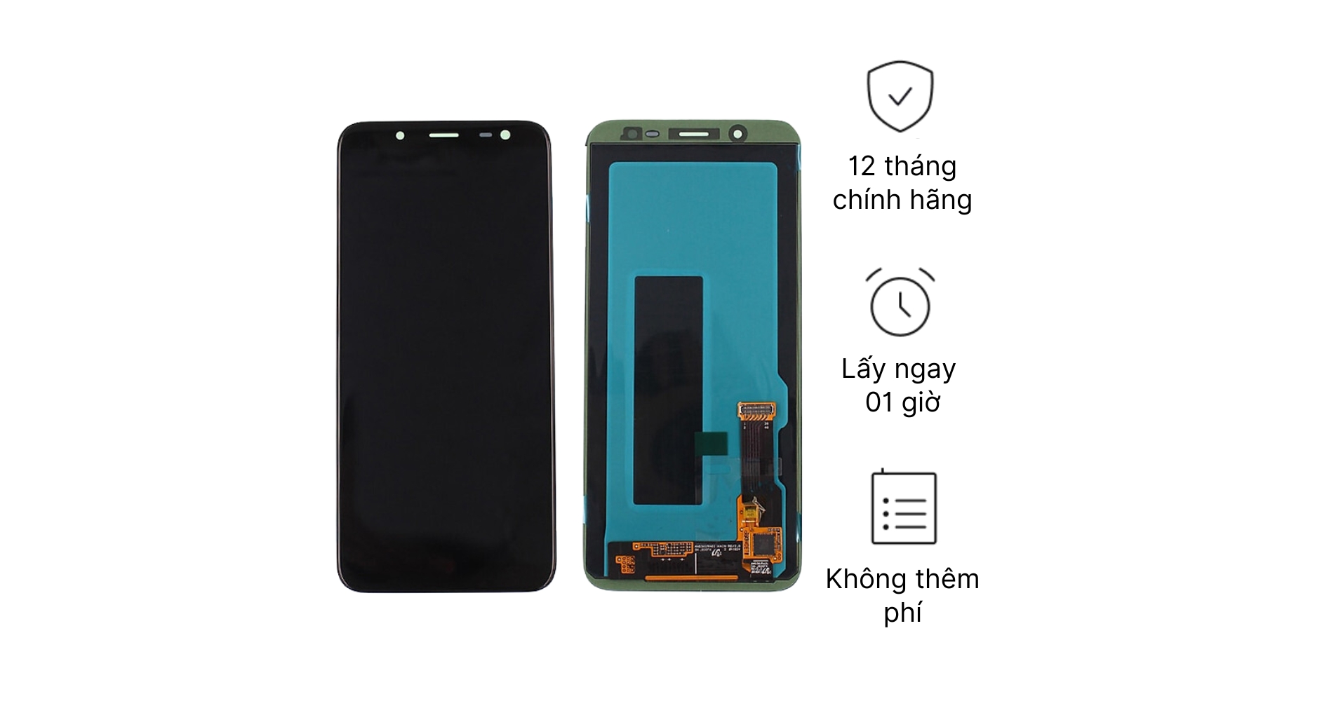 Thay màn hình Samsung Galaxy J4 Plus hãng Safety chính hãng | Lấy liền