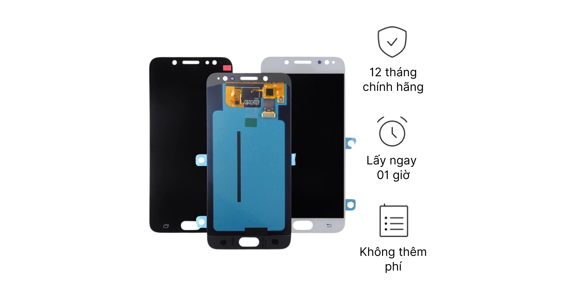 Thay màn hình Samsung Galaxy J7 Plus hãng Safety chính hãng | Lấy liền