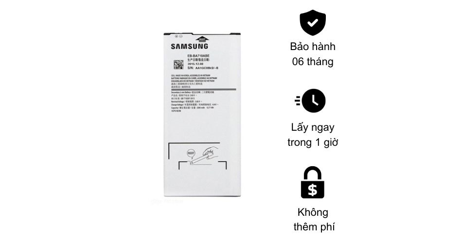 Thay Pin Samsung A7 2016 Uy Tín Giá Rẻ Tphcm Hà Nội