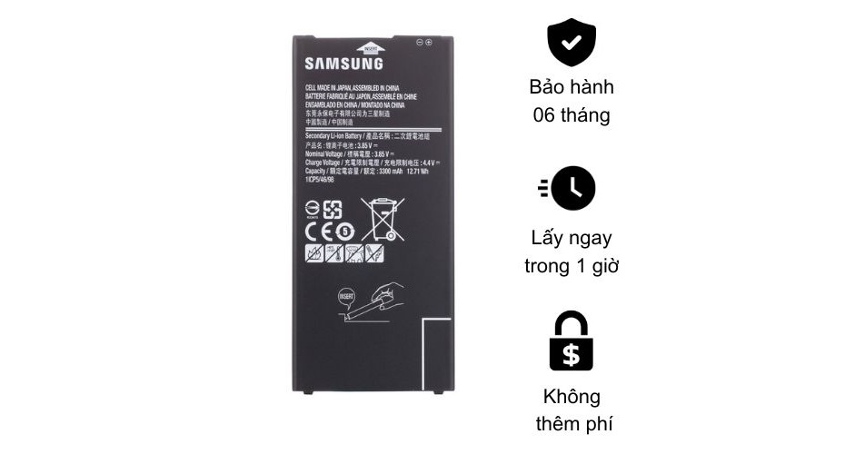 Thay pin Samsung J6 Plus Chính hãng | Giá rẻ tại TPHCM, Hà Nội
