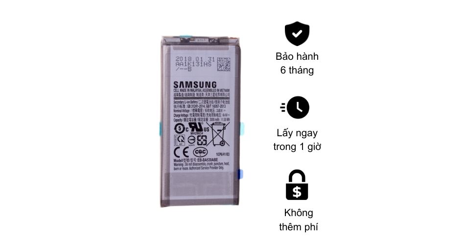 Thay pin Samsung Galaxy J6 Pro chính hãng | Lấy liền