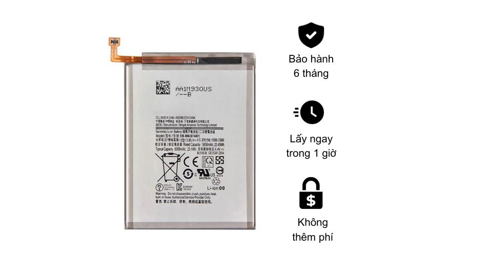 Thay pin Samsung Galaxy M43 chính hãng | Lấy liền