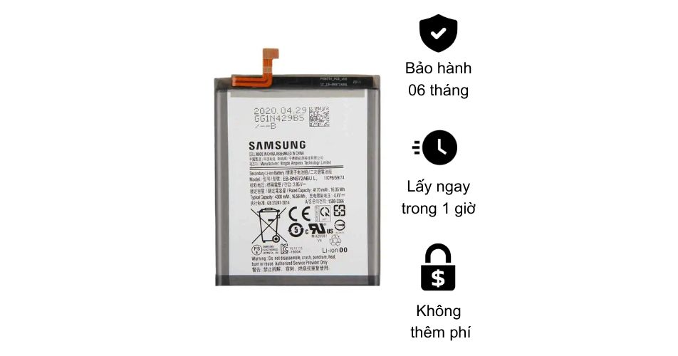 Thay pin Samsung Note 10 Plus chính hãng | Giá rẻ TPHCM, HN
