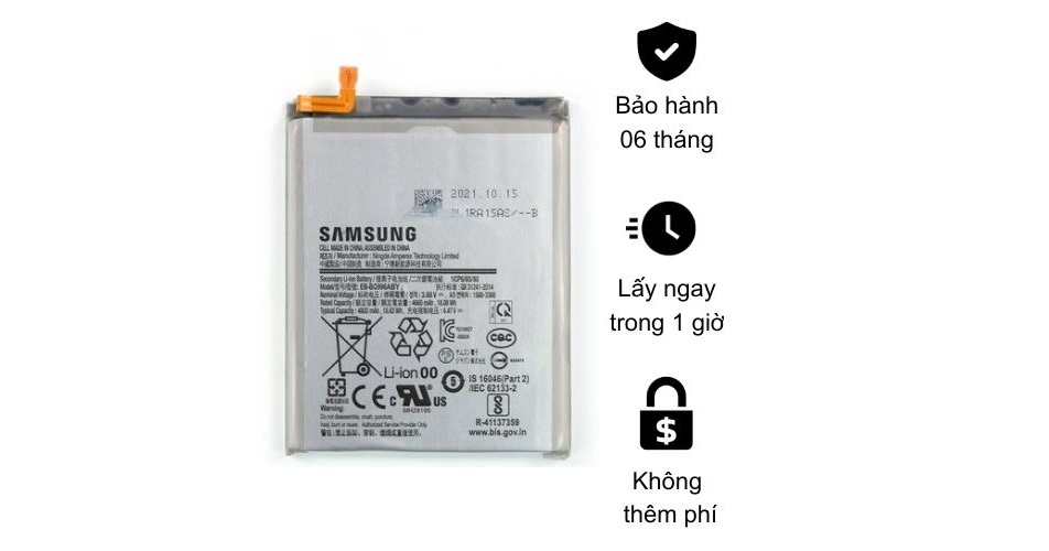 Thay pin Samsung Galaxy S21 Ultra Hà Nội TPHCM giá tốt