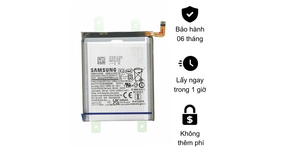 Thay pin Samsung Galaxy S22 Ultra chất lượng, giá tốt tại ĐTV