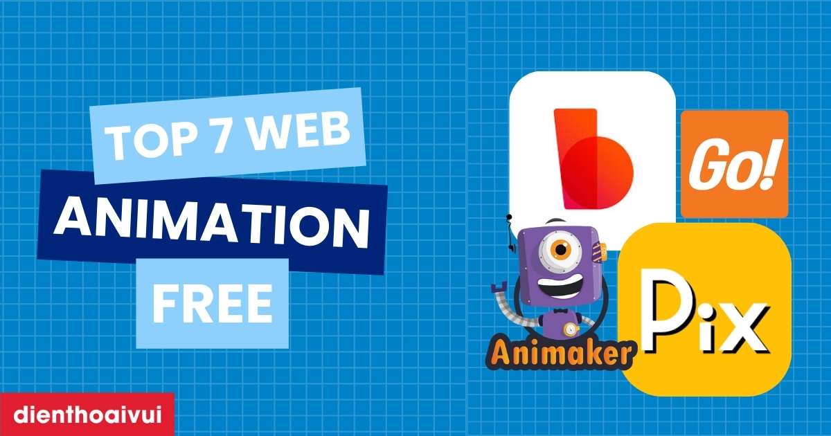 7 Web làm Animation Free miễn phí, đáng thử nhất 2025