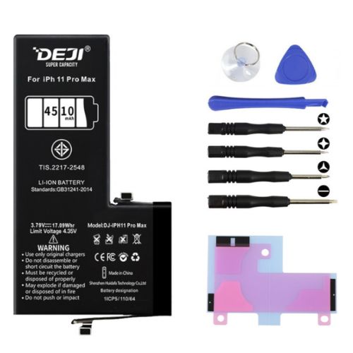 Thay pin dung lượng cao chính hãng Deji cho iPhone 11 Pro Max