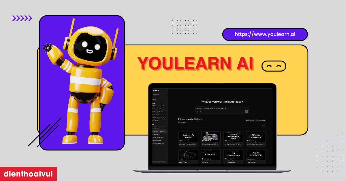 YouLearn AI: Cách sử dụng gia sư AI cho học sinh 2025